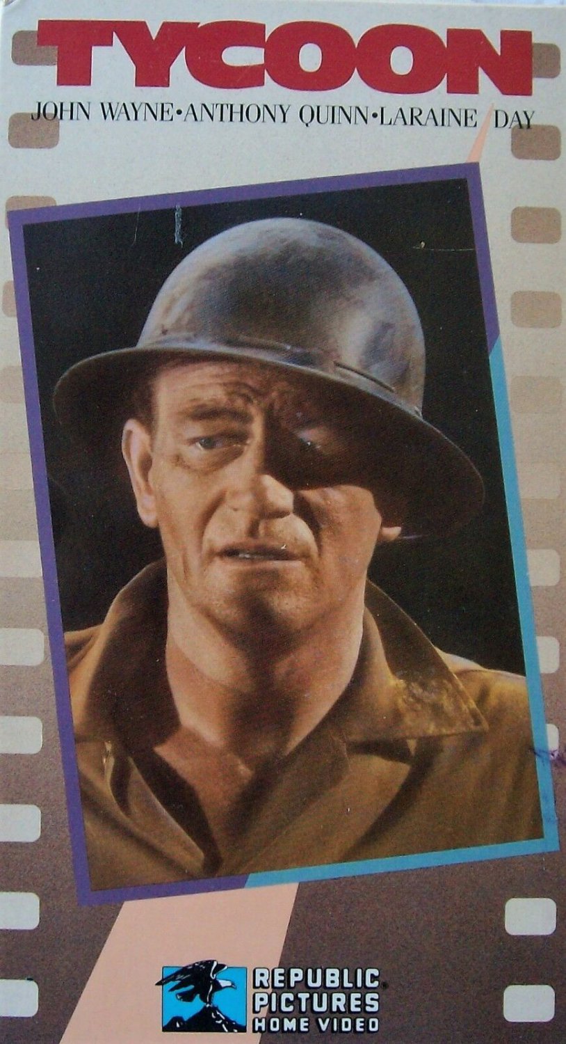 Tycoon (VHS, 1987) John Wayne Classic