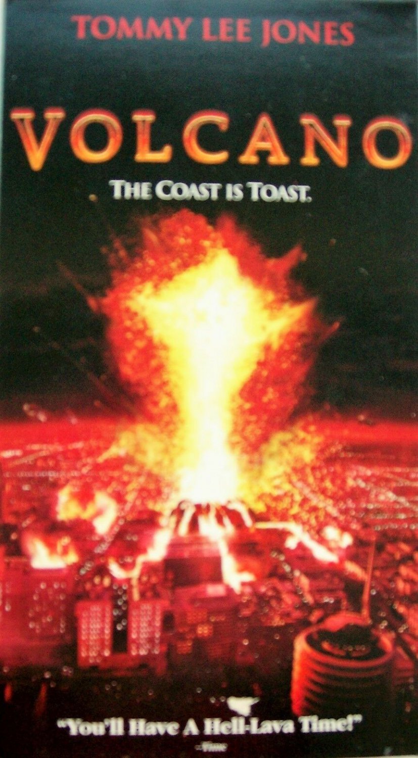 Volcano (VHS, 1997) Tommy Lee Jones, # 086162603938