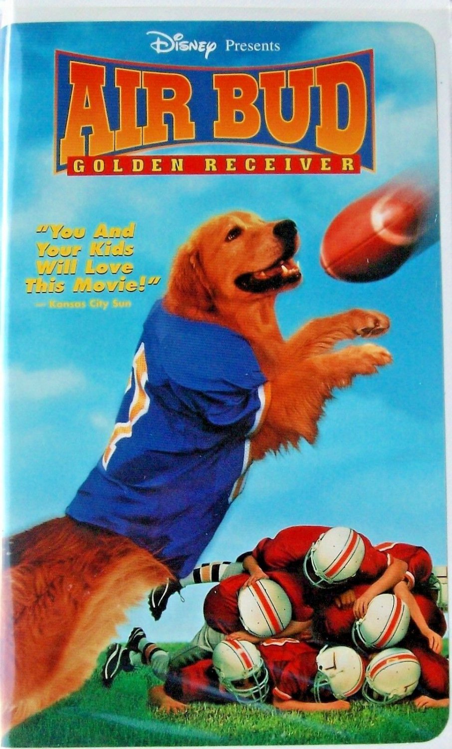 Air Bud 2: Golden Receiver (VHS, 1998, Disney, Clamshell) # 78636088281