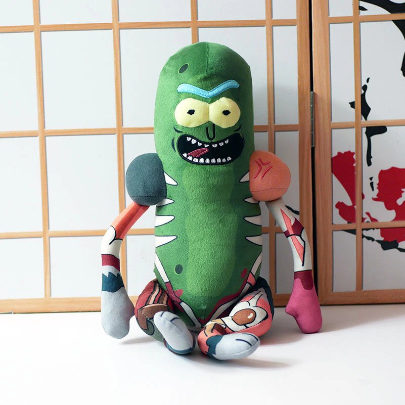 Rick and Morty Pickle Rick Rat suit Plush Toy 45 cm stuffed soft toy