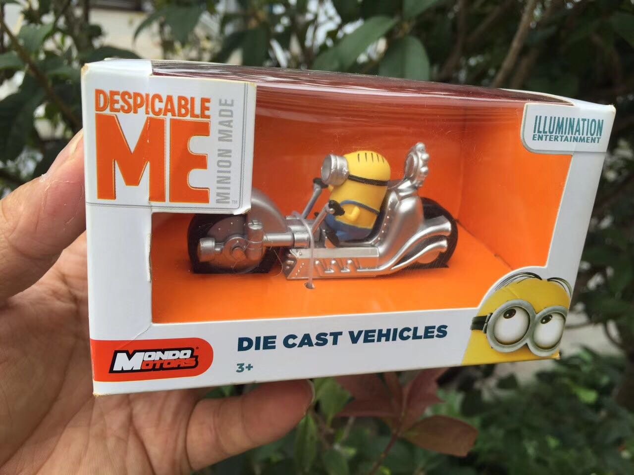 Mondo Motors Despicable Me Minions Die-cast Vehicles Motorbike