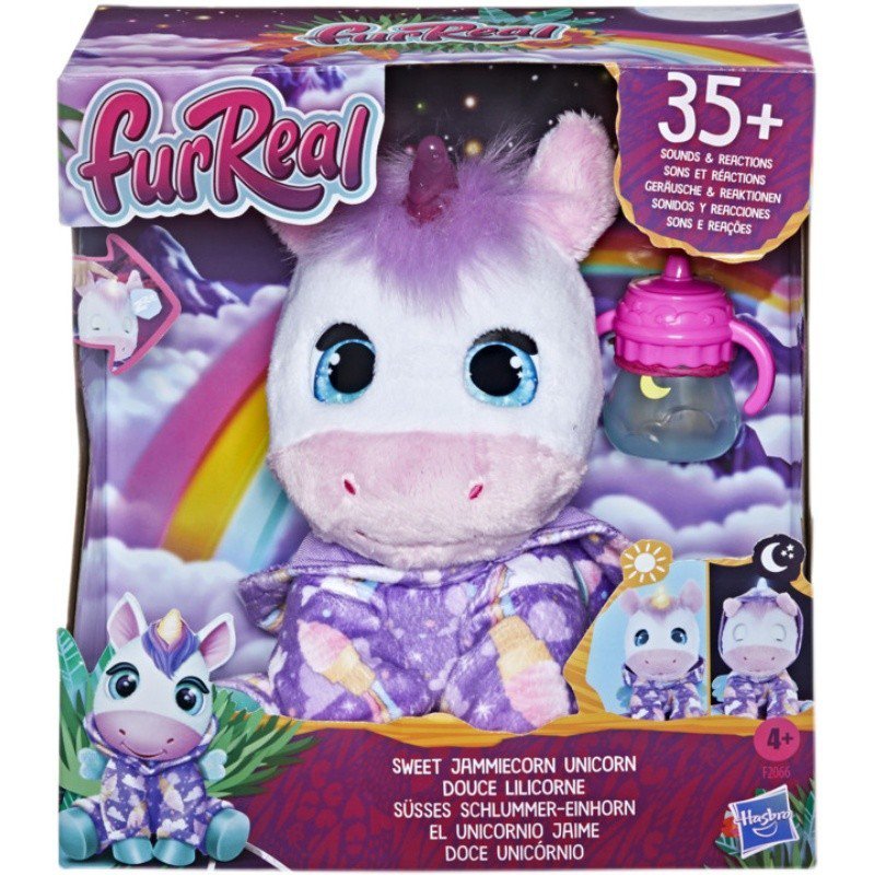 Hasbro FurReal Interactive Pet Sweet Jammiecorn Unicorn