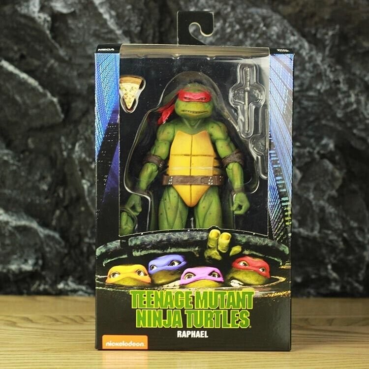 TMNT 1990 Movie Raphael Teenage Mutant Ninja Turtles 7" Action Figure