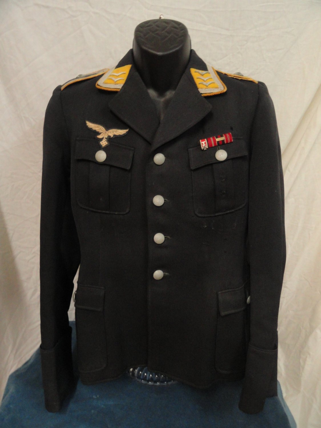 Scarce Original WW2 German Luftwaffe Feldwebel Staff Sergeant Officers ...