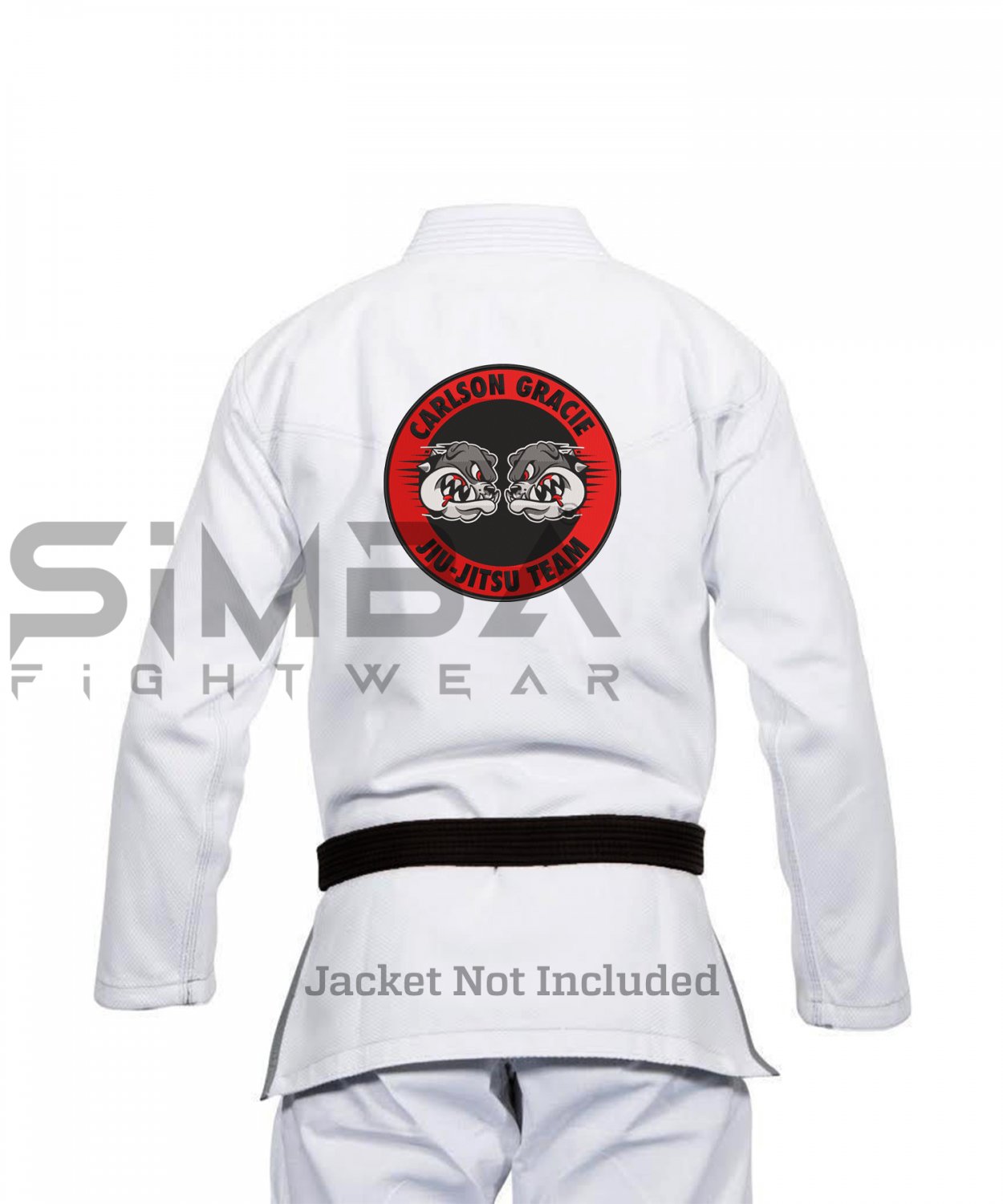 Large CARLSON GRACIE Embroidery Patch Bjj Grappling Gi Patches Jiujitsu ...
