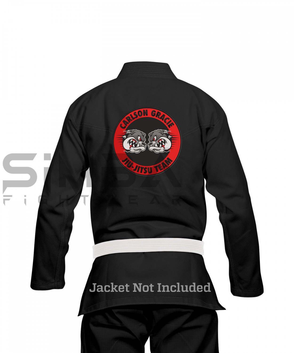 Large CARLSON GRACIE Embroidery Patch Bjj Grappling Gi Patches Jiujitsu ...