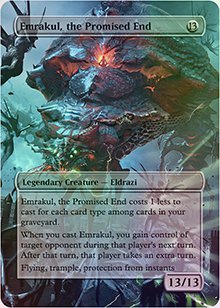 Emrakul, the Promised End Custom Altered Art Card For Edh Legacy non ...