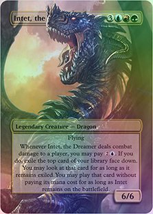 Intet, the Dreamer Custom Altered Art Card For Edh Legacy non ...