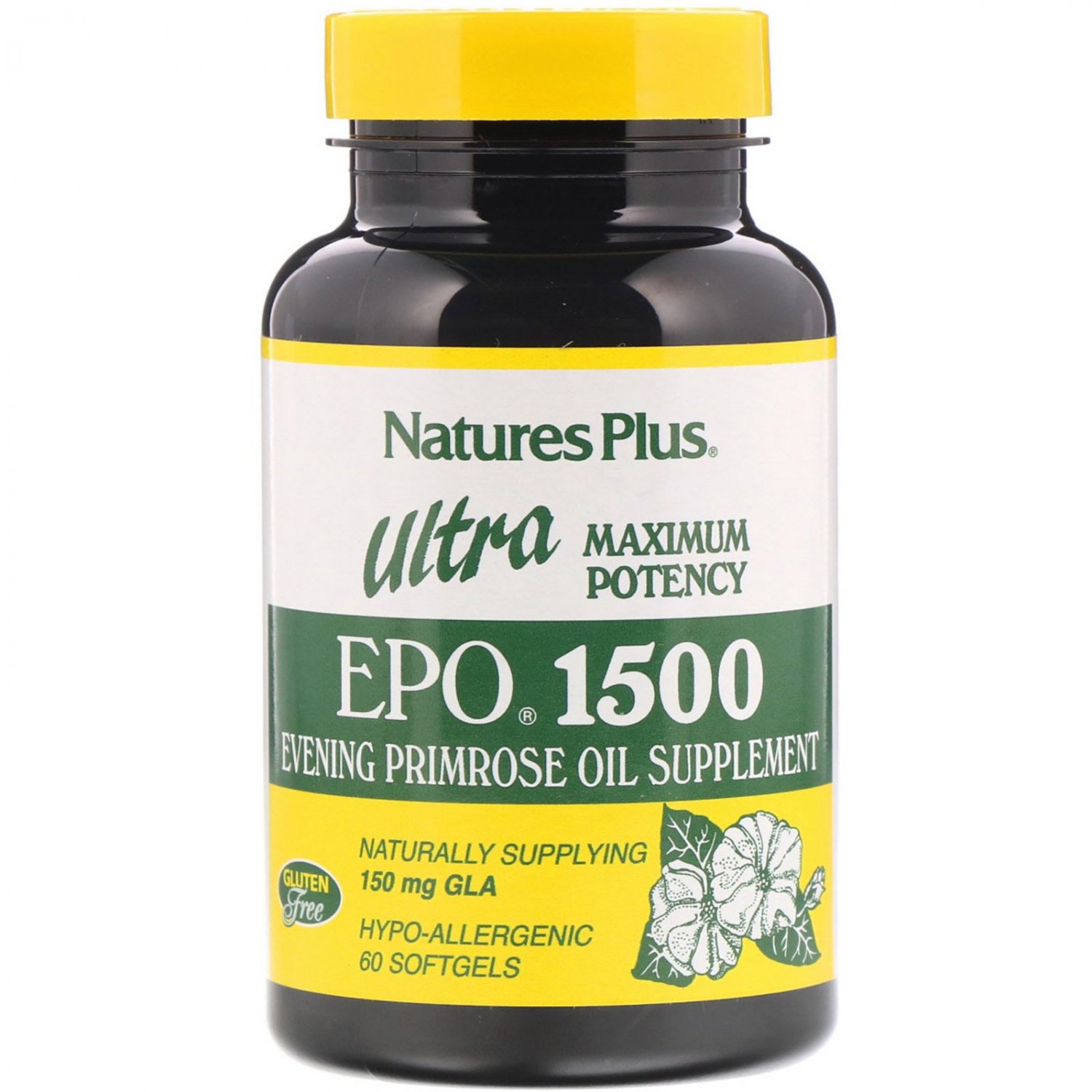 Nature's Plus, Ultra EPO 1500, Maximum Potency, 60 Softgels