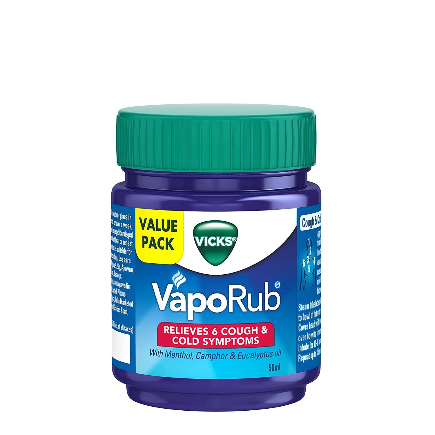 Vicks Vaporub , Provides effective Multi-symptom Relief from Cold Symptoms