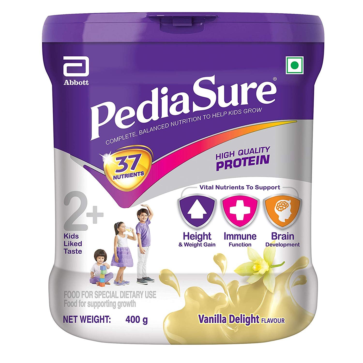 PediaSure Powder 400g Vanilla Flavor Pack of 2 With DHL Express Shipping