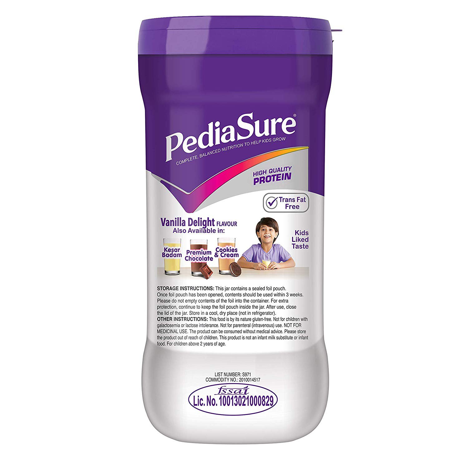 PediaSure Powder 400g Vanilla Flavor Pack of 3 With DHL Express Shipping