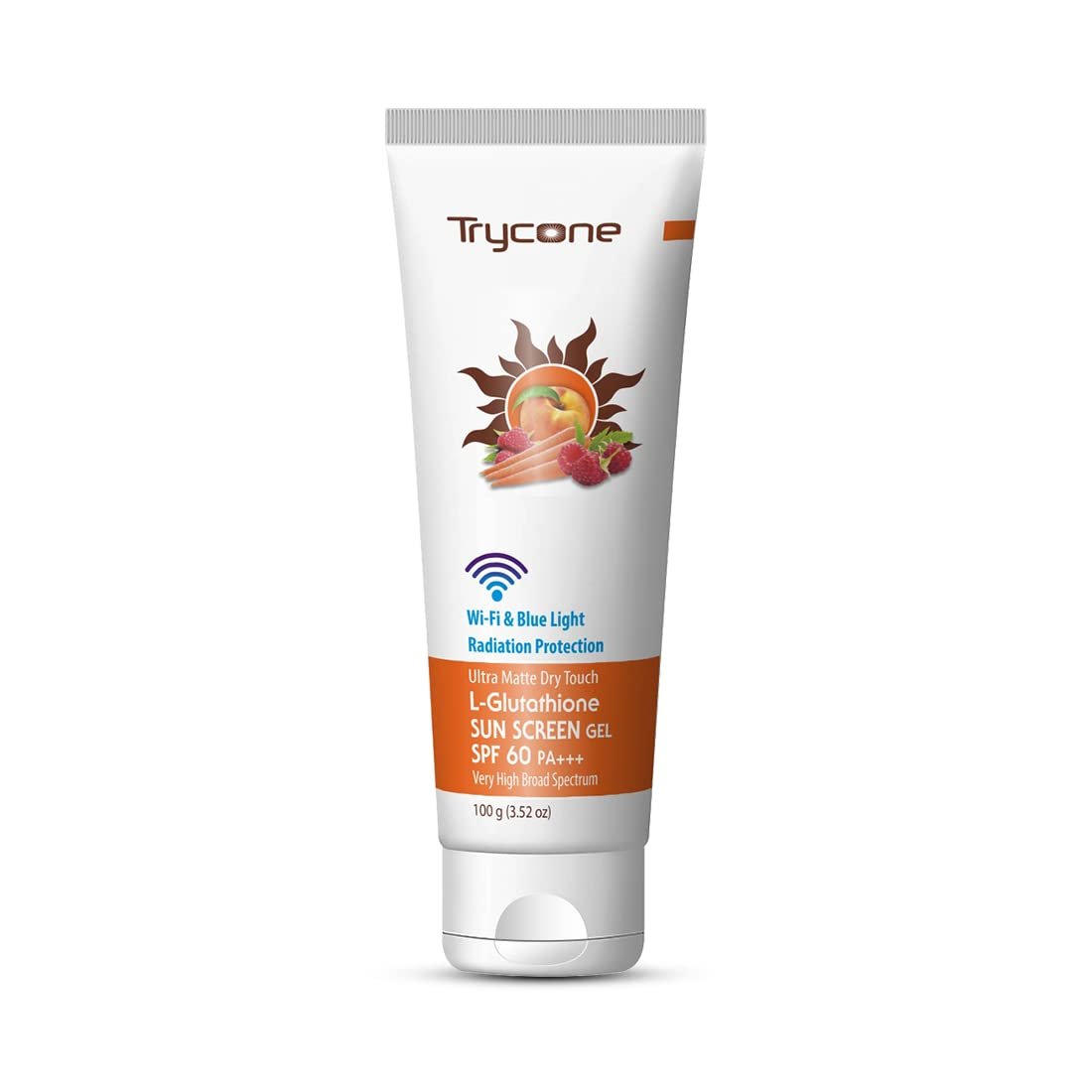 Trycone L- Glutathione Sunscreen Gel 100gm, SPF 60 PA+++, With Radicare ...