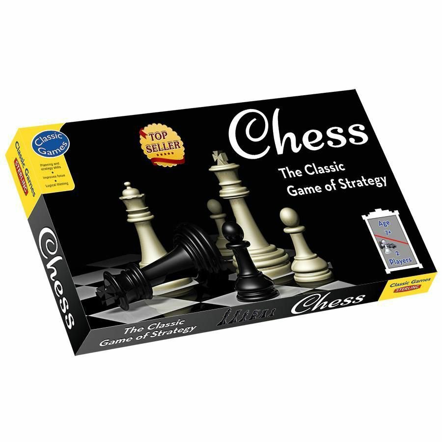 STERLING Chess Classic Strategy & War Games Board Game, Premium Quality