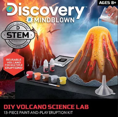 Discovery Mindblown DIY Volcano Science Lab