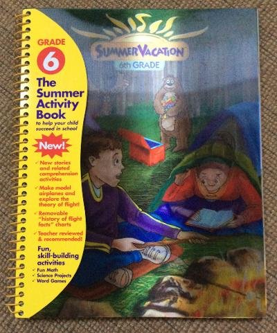 Summer Vacation 6th Grade: The Summer Activity Book to Help Your Child ...