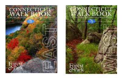 Connecticut Walk Book, EAST & WEST: Guides to Connecticut Hiking Trails ...