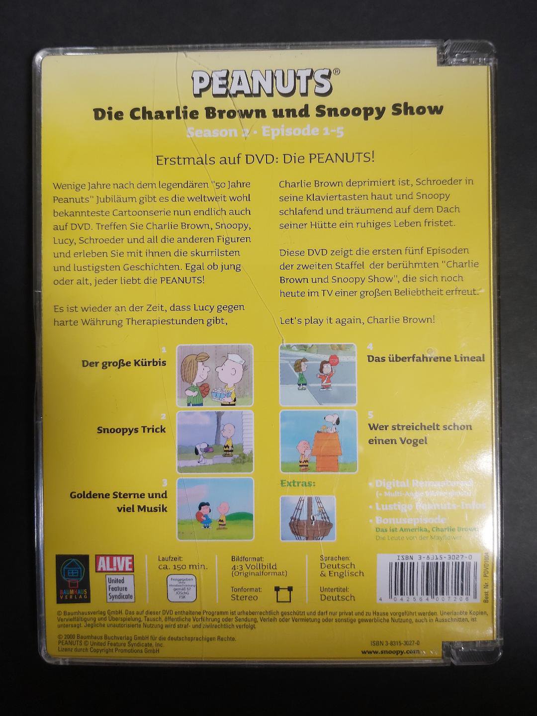 Die Peanuts Vol. 03 - Die Charlie Brown & Snoopy Show, Season 2 ...