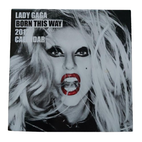 LADY GAGA 2012 Mini 7 x 7 Square Wall Calendar by Browntrout Publishers ...