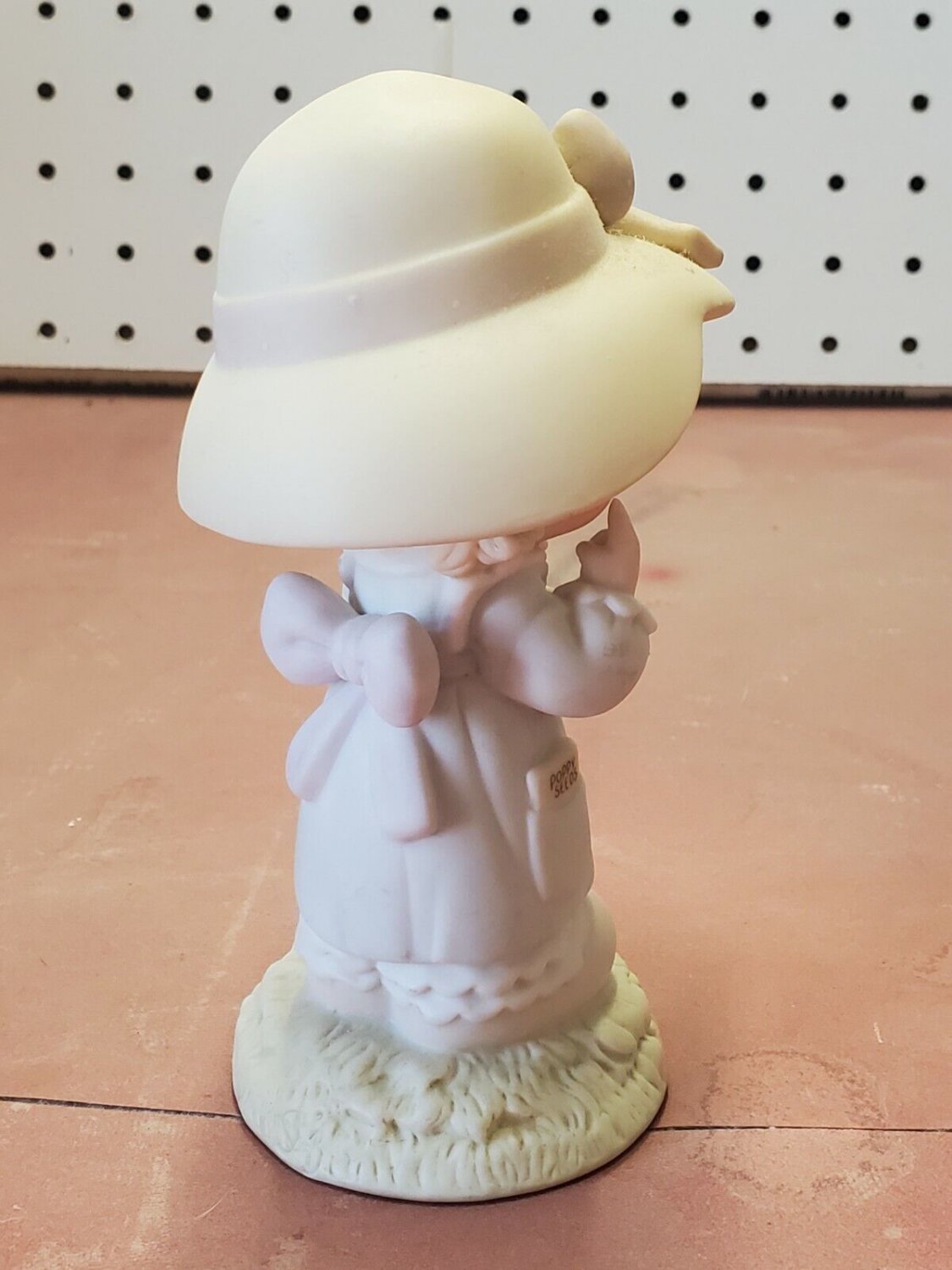 Vintage 1987 Precious Moments "HAPPY BIRTHDAY POPPY" Porcelain Figurine