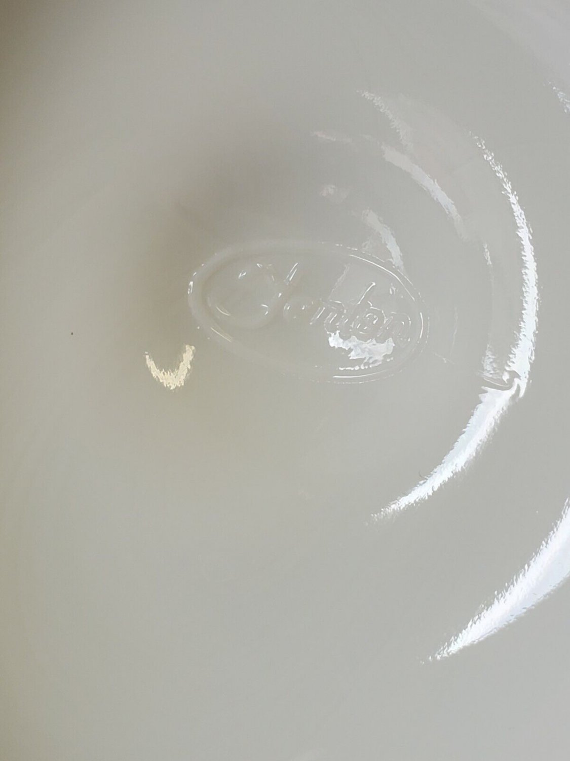 Vintage Fenton White Milk Glass Hobnail Ruffled Candy Jar With Lid