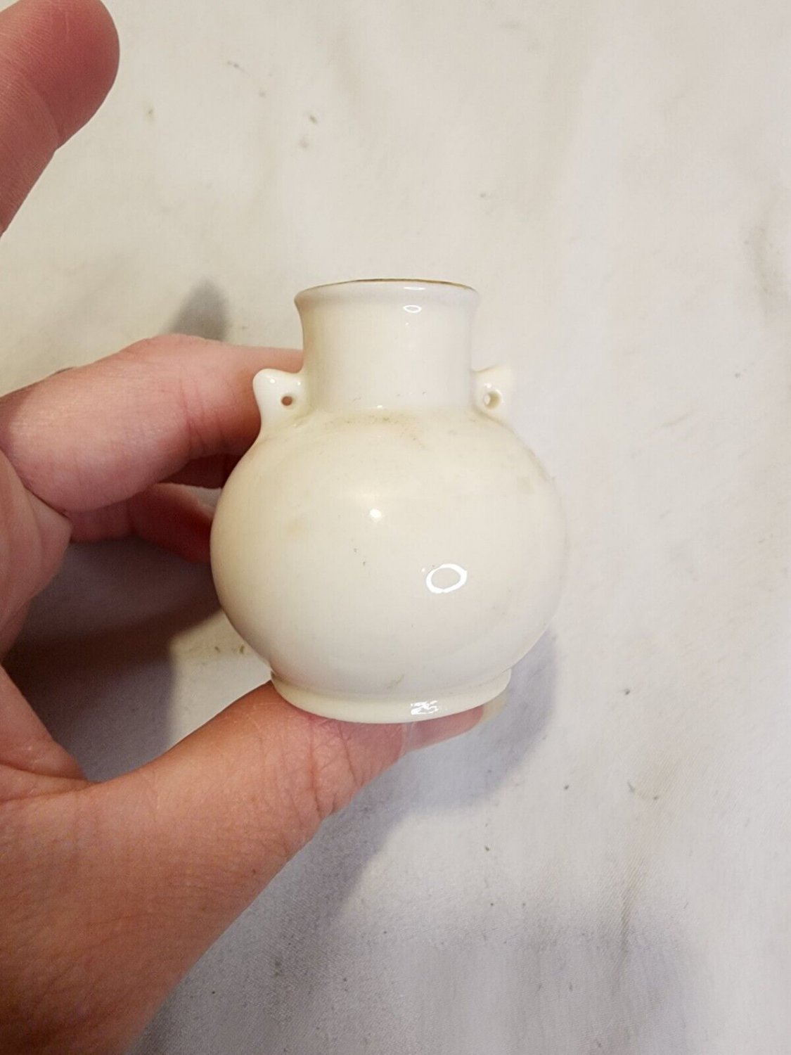 Vintage W.H. Goss Model Of Vase At Botanical Gardens Southport Mini Vase