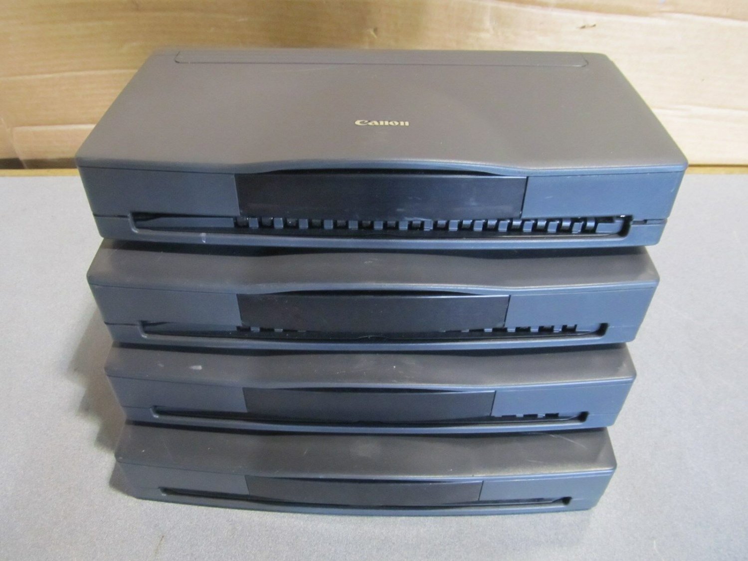lot of 4 OEM canon color bubble jet BJC-80 Portable Printer