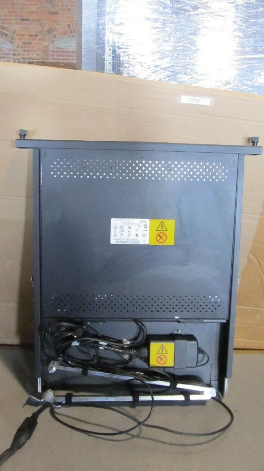 OEM IBM 7316-TF3 flat panel console computer w/USB Keyboard In/Out rails