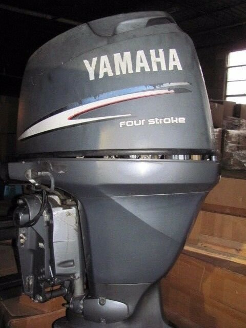 2004 YAMAHA 90HP 90 HP 4 STROKE OUTBOARD MOTOR F90 F90TLRC - Repair/For ...