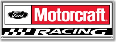 FORD MOTORCRAFT RACING SIGN