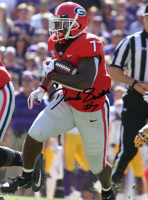 D'ANDRE SWIFT SIGNED PHOTO 8X10 RP AUTOGRAPHED GEORGIA BULLDOGS FOOTBALL