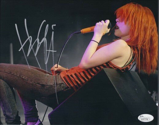 HAYLEY WILLIAMS SIGNED POSTER PHOTO 8X10 RP AUTOGRAPHED PARAMORE AFTER ...