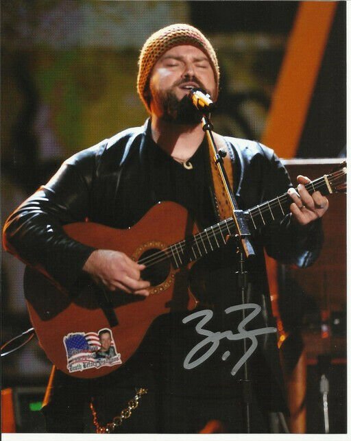 * ZAC BROWN SIGNED PHOTO 8X10 RP AUTOGRAPHED ZAC BROWN BAND