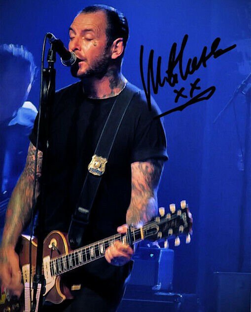 MIKE NESS SIGNED PHOTO 8X10 RP AUTOGRAPHED SOCIAL DISTORTION SINGER
