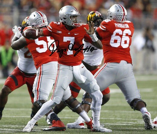 * DWAYNE HASKINS JR SIGNED PHOTO 8X10 RP AUTOGRAPHED OHIO STATE FOOTBALL