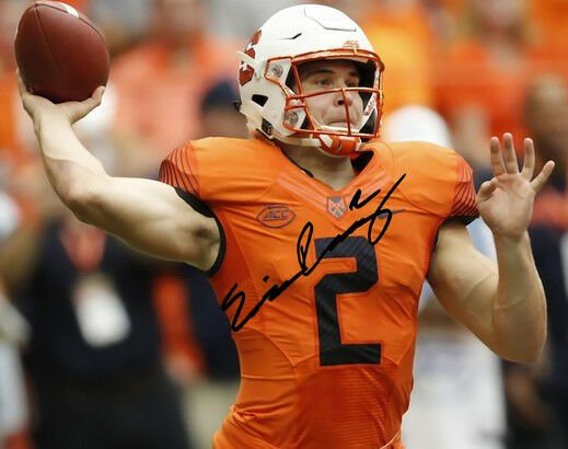 ERIC DUNGEY SIGNED PHOTO 8X10 RP AUTOGRAPHED SYRACUSE ORANGE FOOTBALL