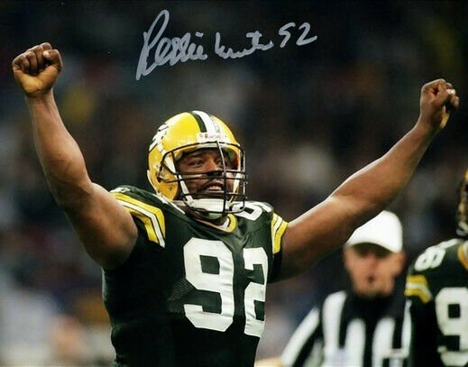 REGGIE WHITE SIGNED POSTER PHOTO 8X10 RP AUTOGRAPHED HOF GREEN BAY PACKERS