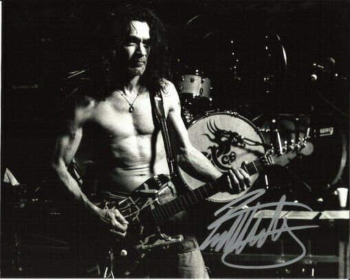 * EDDIE VAN HALEN SIGNED PHOTO 8X10 RP AUTOGRAPHED PICTURE