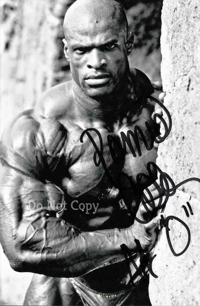 RONNIE COLEMAN SIGNED PHOTO 8X10 RP AUTOGRAPHED PICTURE RON * MR OLYMPIA