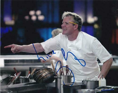 CHEF GORDON RAMSAY SIGNED PHOTO 8X10 RP AUTOGRAPHED PICTURE HELL'S KITCHEN