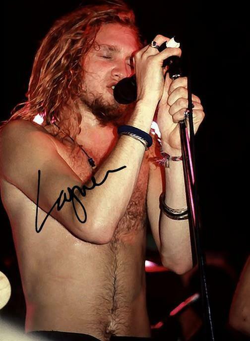 LAYNE STALEY SIGNED POSTER PHOTO 8X10 RP AUTOGRAPHED ALICE IN CHAINS
