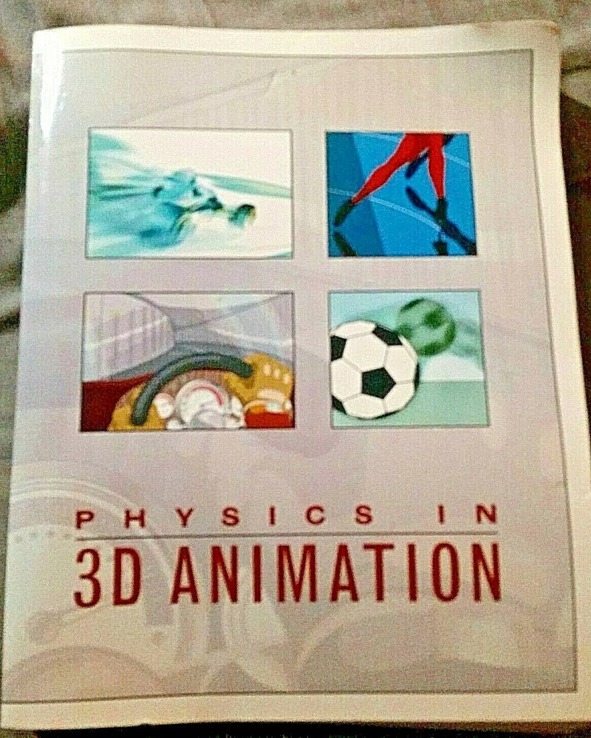 Physics in 3D Animation Textbook by Jason Busby Comes with Windows CD Rom