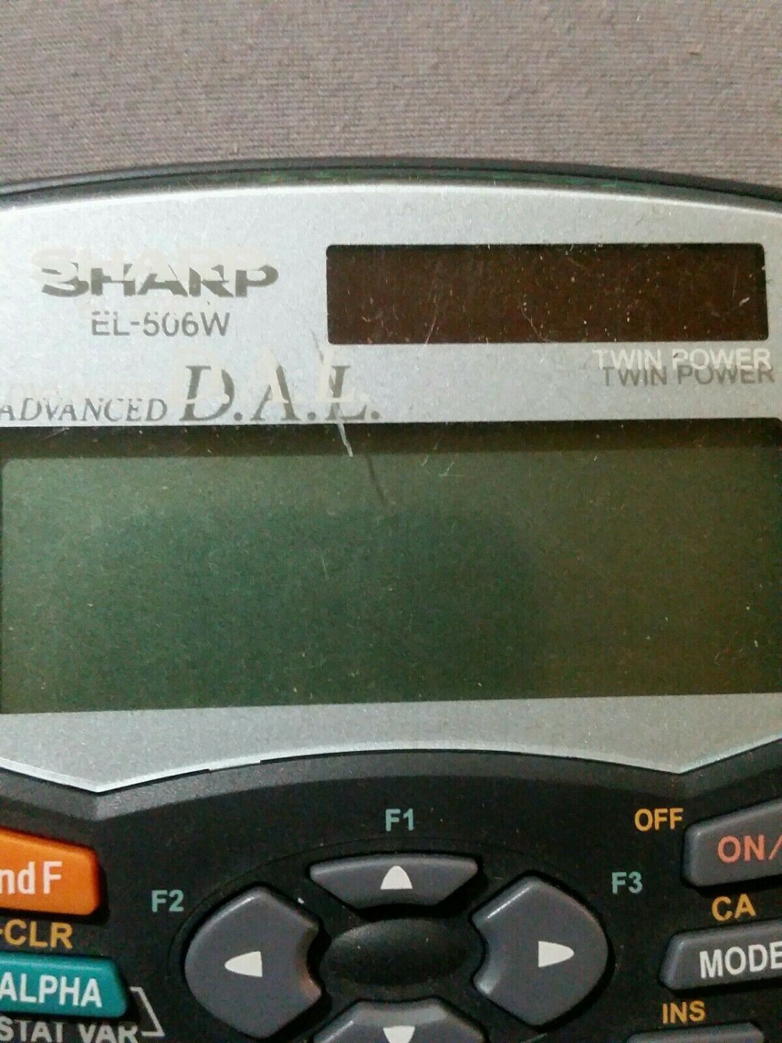 Sharp EL-506W Advanced D.A.L. Scientific Calculator With Cover Free ...