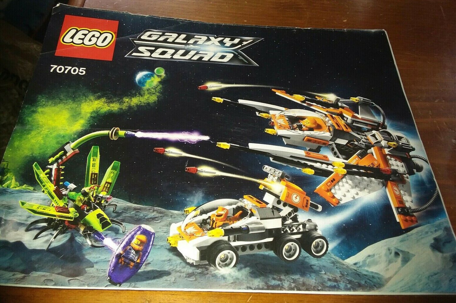 LEGO GALAXY SQUAD #70705 BUG OBLITERATOR INSTRUCTION MANUAL ONLY Space ...