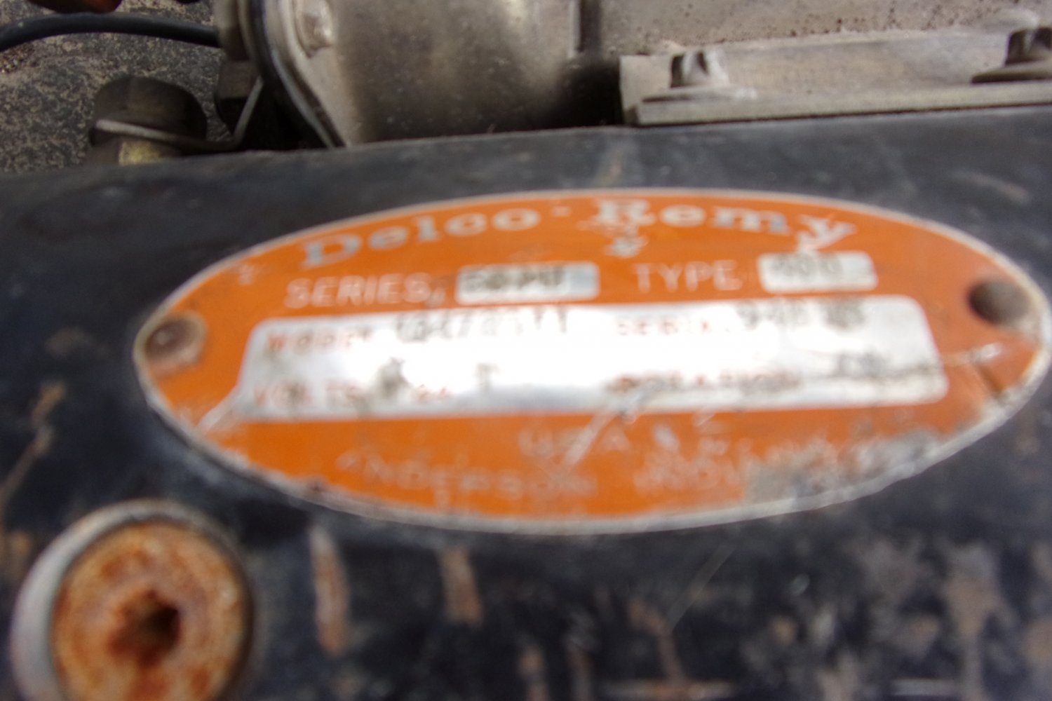 Delco Remy 24 Volt Starter