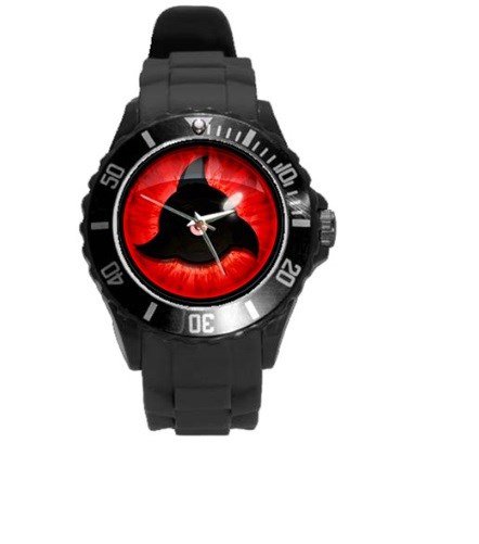 Watch with sharingan mangekyou eye unisex