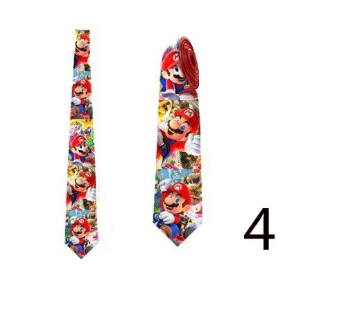 Tie with super mario custom design