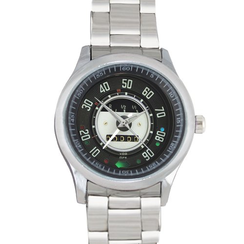New Bug VW 1968 Speedometer Watch Unisex Watches Women Men's Stainless ...