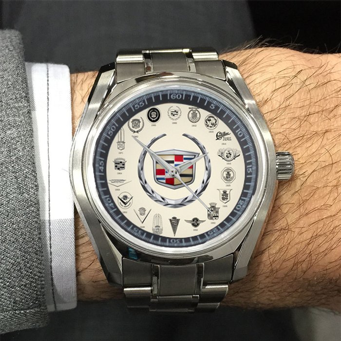 Cadillac Evolution Symbol Watch Unisex Watches Women Men's Stainless ...