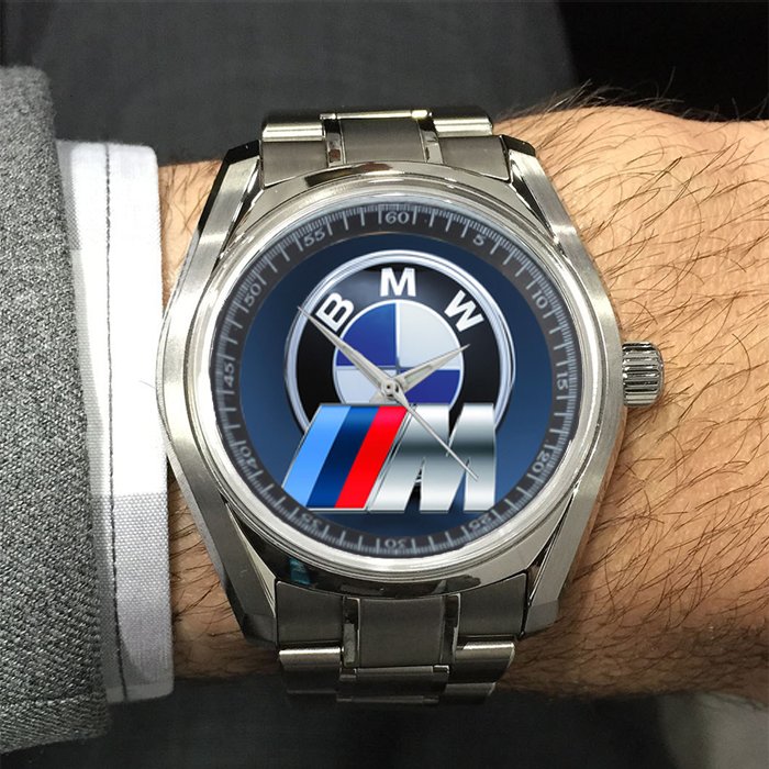 BMW M Series Symbol Watch Unisex Watches Women Men's Stainless Steel ...